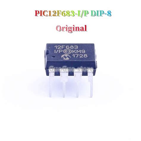 5pcs Original Pic12f683 Ip Dip 8 Pic12f683 Dip8 8 Bit Microcontroller