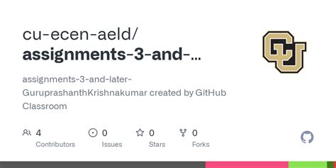 GitHub Cu Ecen Aeld Assignments And Later GuruprashanthKrishnakumar Assignments And Later