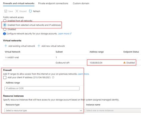 Appservice To Storage With Vnet Rules Connectivity Works Despite