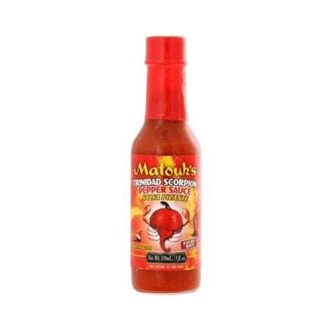 Matouks Trinidad Scorpion Pepper Sauce 5 Oz Supermarket Italy