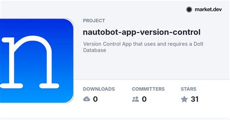 Nautobot App Version Control Ecosystem Directory Market Dev