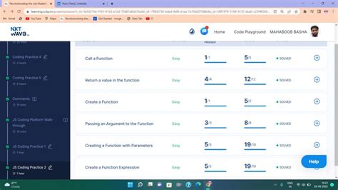 shaik mahaboob basha on linkedin day53 100daysofcodechallenge