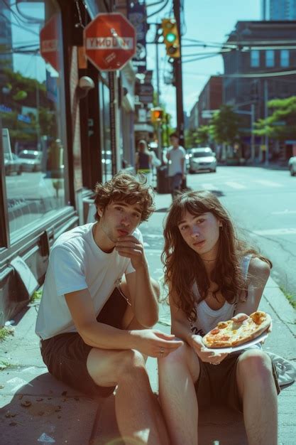 Un Jeune En Train De Profiter Dun Repas Photo Gratuite