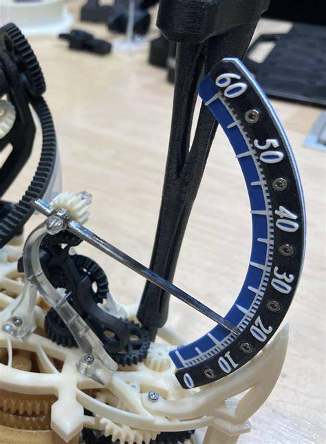 Three Axis 3d Printed Tourbillon Clock Now Ticking Away At Padt Padt