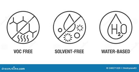 Solute Solvent And Solution Isolated With Red Solute Stock Image 278528233