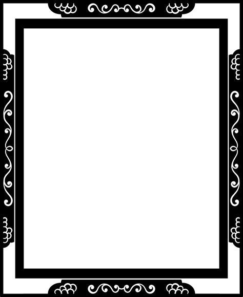 Vector Rectangle Ornament Frame 36123577 Vector Art At Vecteezy