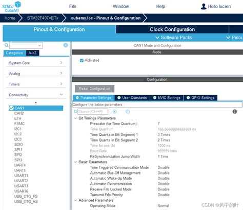 2rt Thread Canrtthread改can波特率 Csdn博客