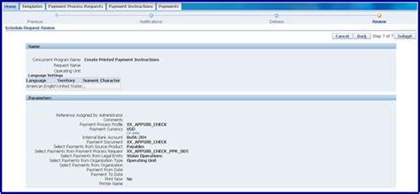 Oracle Applications Oracle R AP Checks Setups And Process Training Guide