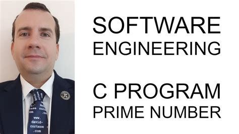 Software Engineering 🖥️ C Program 💻 Prime Number Youtube