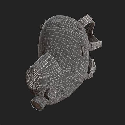 가스 마스크 헬멧 3d 모델 군사 전투 판타지 3d 모델 39 Unknown Fbx Obj Ma Free3d