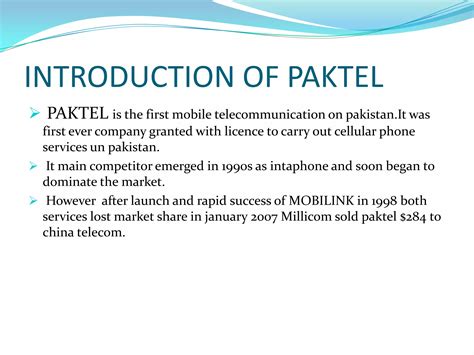 Case Study How Paktel Flopes And Zong Come Into Market Pptx