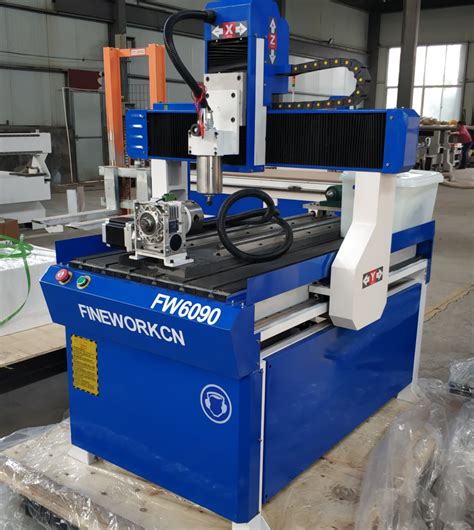 Mini 2 2kw Spindle Motor Desktop 4 Axis Cnc Router Fw6090 March 3 System Controller For Sale