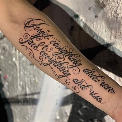 Шрифты для тату на латыни девушек