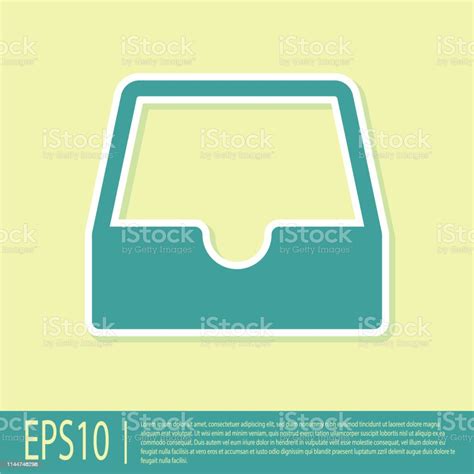 녹색 소셜 미디어 받은 편지함 아이콘 노란색 배경에 고립입니다 소셜 네트워크 요소 기호입니다 평면 디자인입니다 벡터 일러스트 0명에 대한 스톡 벡터 아트 및 기타 이미지