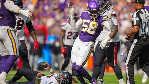 The Updated Vikings Depth Chart — Bye Week