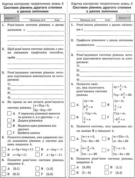 Блог вчителя математики Донської Тетяни Федорівни ЗОШ 12 9 клас Контрольна робота Алгебра
