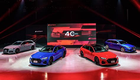 圖1 Audi Sport即將迎來40周年，台灣奧迪引進audi Rs 6 Avant Performance And Rs 7
