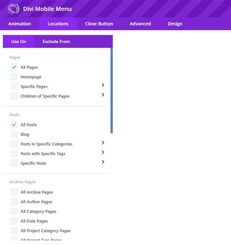 divi mobile menu plugin the best mobile menu plugin for divi