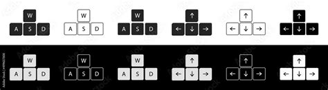 Arrow Keyboard Arrows Navigation On Keyboard Icon Of Down Up Left And Right Direction