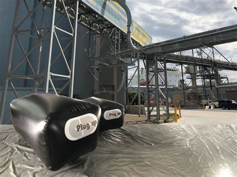 Low Pressure Isolation Plug For Air Slide Conveyor System