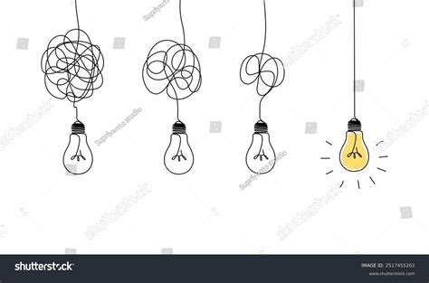One Continuous Line Drawing Tangled Scribble Stock Vector Royalty Free Shutterstock