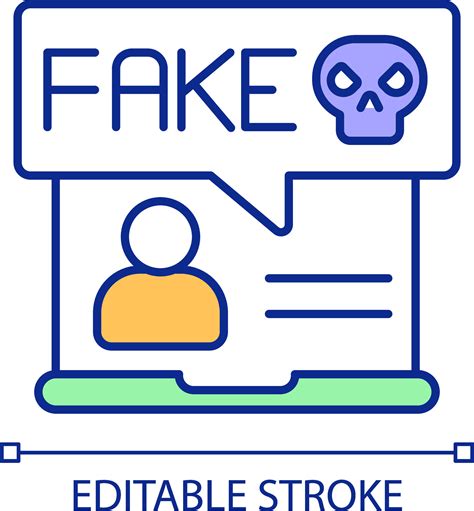 2d Simple Editable Misrepresentation Icon Representing Cyber Law Isolated Vector Thin Line 2d Simple Editable Misrepresentation Icon Representing Cyber Law Isolated Vector Thin Line