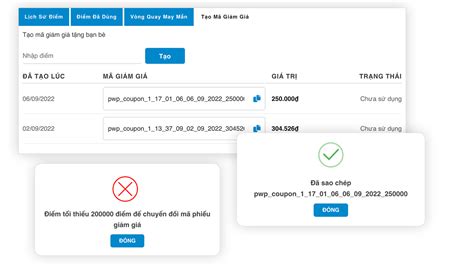 Pluginwp Points And Rewards For Woocommerce Công Ty Tnhh Giải Pháp Vicweb