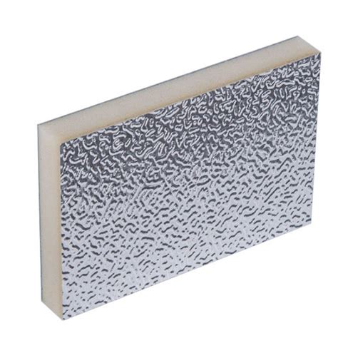 Insulation Board Rigid Polyisocyanurate Pir Insulation Foam Panel With Double Sided Aluminum