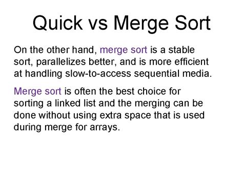 Divide And Conquer And Noncomparisonbased Sorting Algorithms Textbook