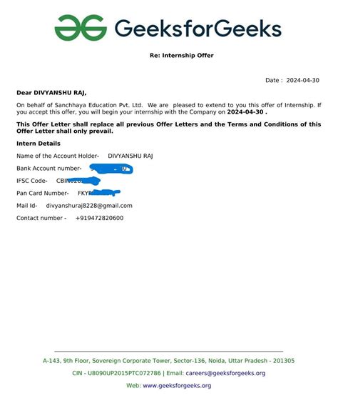 Divyanshu Raj On Linkedin Helloeveryone Internship Geeksforgeeks