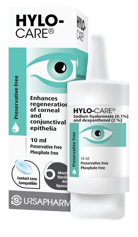 Buy Hylo Care Preservative Free Lubricating Eyedrops With Sodium