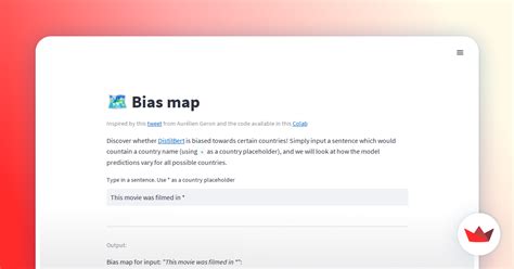 Bias Map