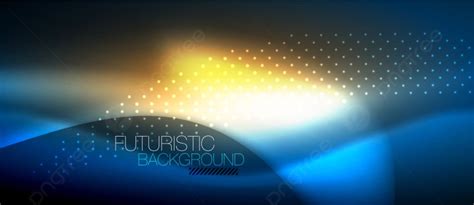 Shiny Color Smooth Elegant Neon Wave Background Style Fractal Modern