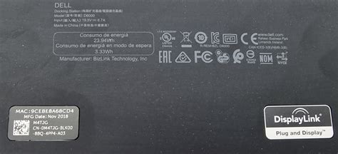 Dell D6000 Universal Usb C Usb 3 0 Grelly Uk