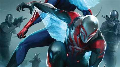 Spider Man 2099 Artwork 4k Wallpaperhd Superheroes Wallpapers4k