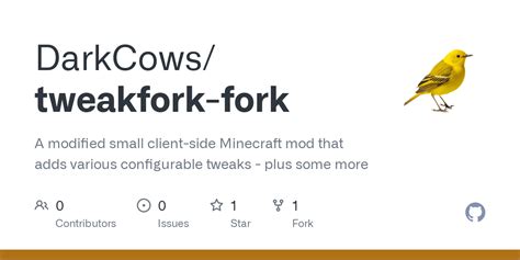 Github Darkcowstweakfork Fork A Modified Small Client Side
