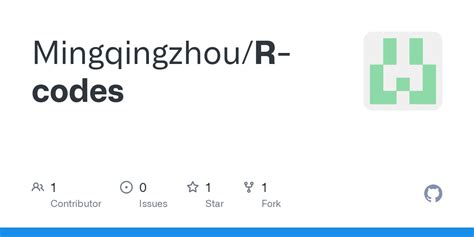 Github Mingqingzhour Codes