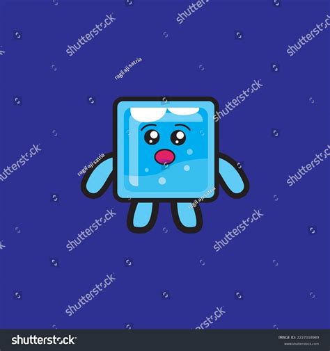 Illustration Vector Graphic Cartoon Ice Block Stock Vector Royalty Free 2227018989 Shutterstock