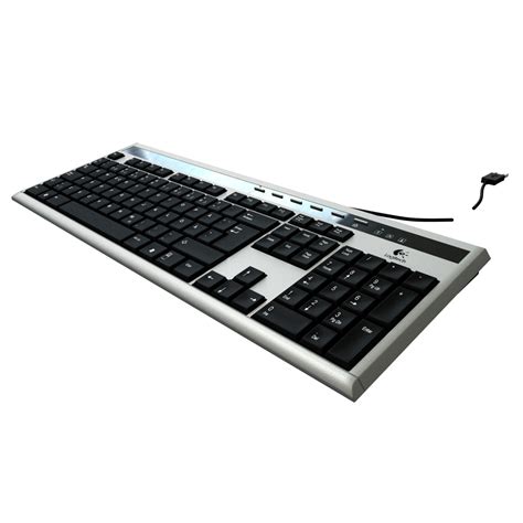 3d model logitech ultrax keyboard