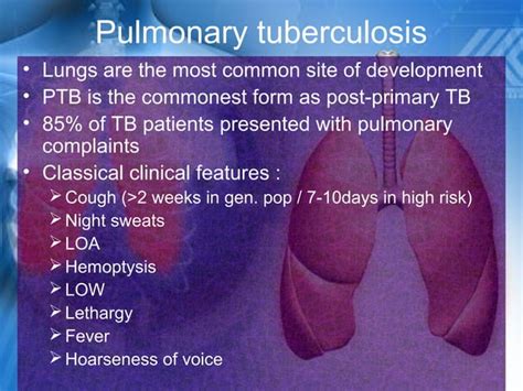 Basic Pulmonary Tuberculosis Intro Ppt