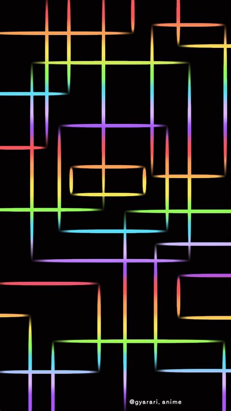Colorful Rainbow Pattern Wallpaper