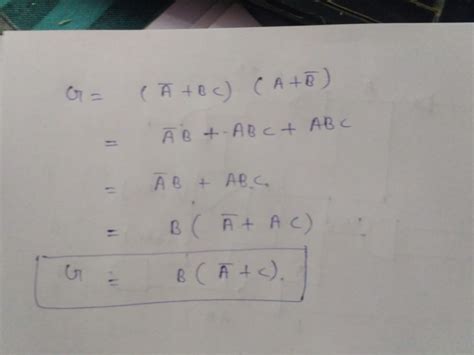Solved 2 For The Circuit Shown Below A Write The Boolean Functions For The Four Outputs In