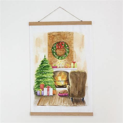 Тканевый постер так уютно дома — цена 590 грн в каталоге Постеры Купить товары для дома и быта