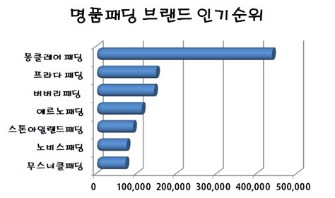 명품패딩 브랜드 인기순위 1위는 네이버 블로그