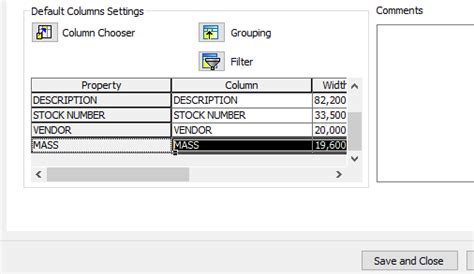 decimal places in parts list autodesk community