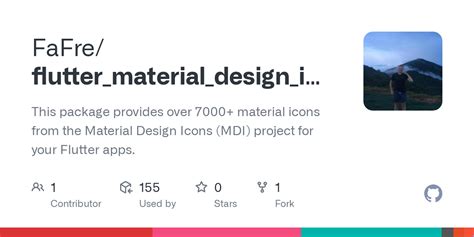 Github Fafrefluttermaterialdesignicons This Package Provides