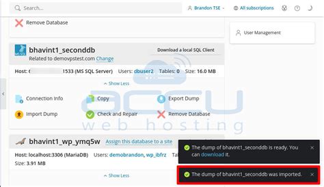 How To Import A Mysqlms Sql Database Dump To A Mysqlms Sql Database