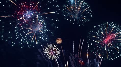 Animated Fireworks Display