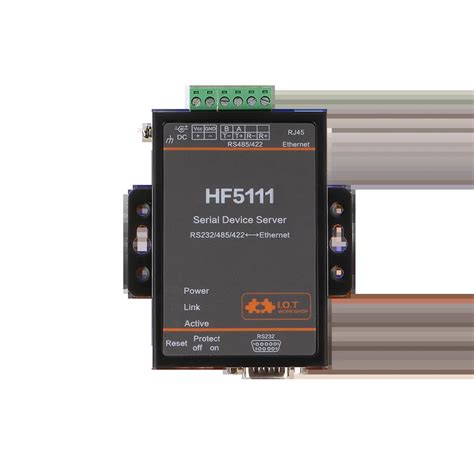 Hf5111b Industrial Modbus Serial Rs232 Rs485 Rs422 A Ethernet Convertidor Dispositivo Modbus 2m