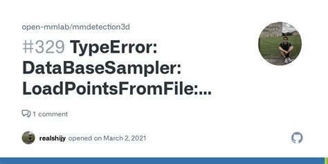 Typeerror Databasesampler Loadpointsfromfile Init Missing 1 Required Positional